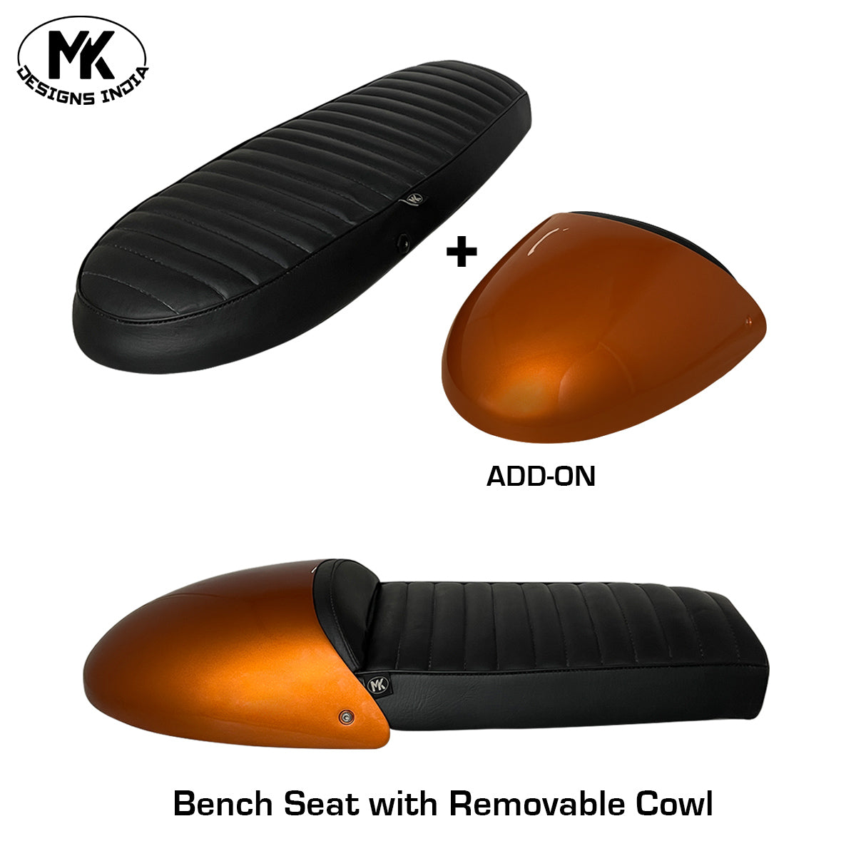 Bench Seat + Removable cowl – MK DESIGNS INDIA