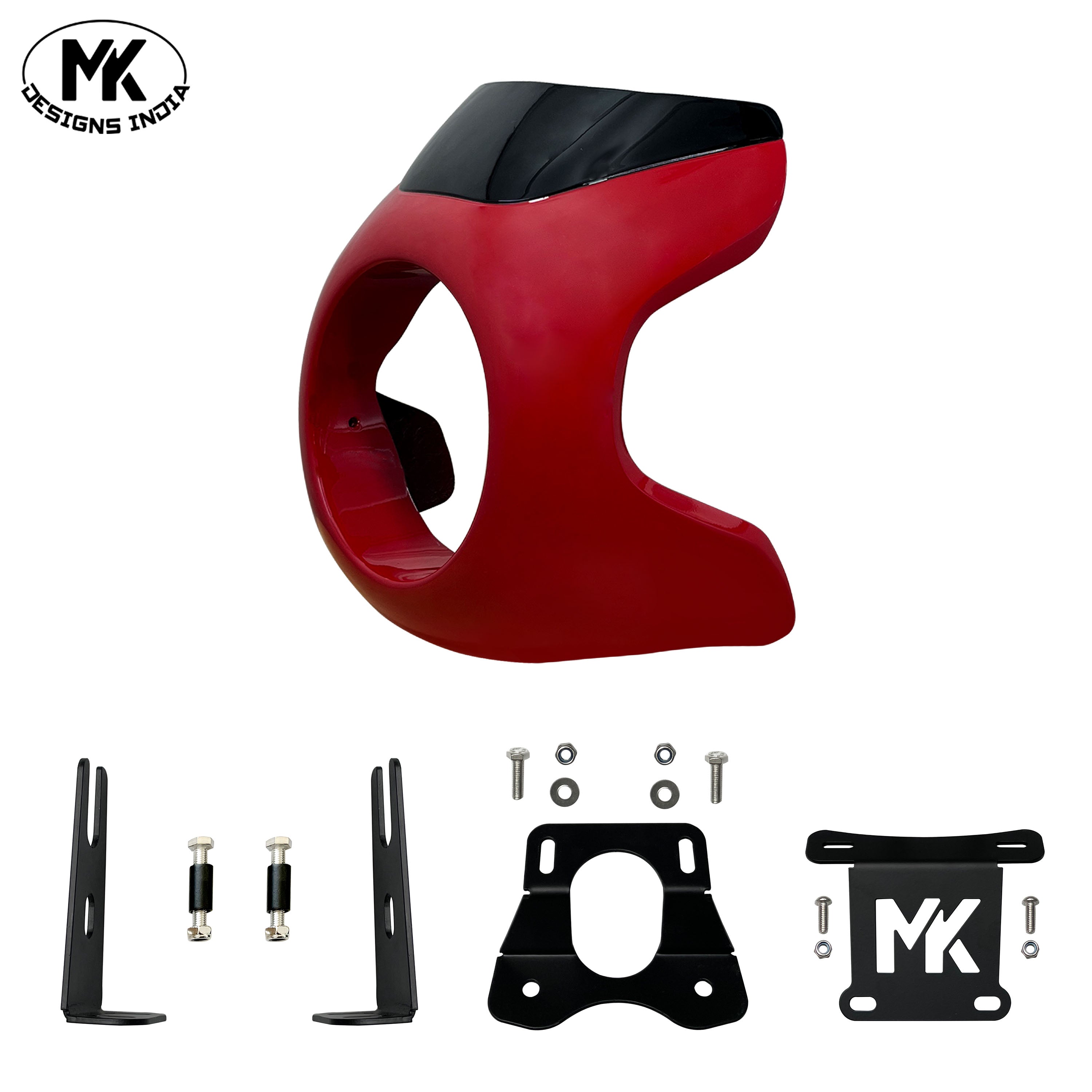 CafeRacer Fairing for Hunter 350 – MK DESIGNS INDIA